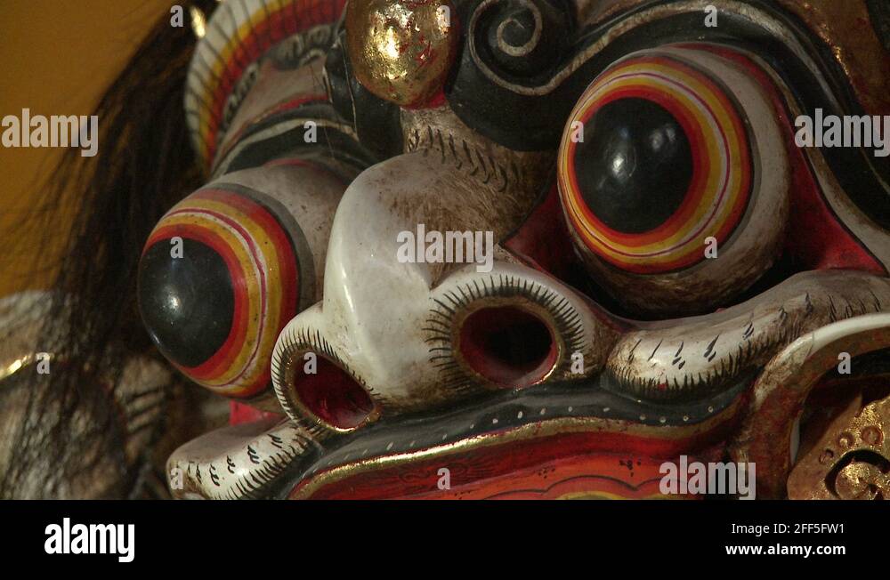 Antique barong mask Stock Videos & Footage - HD and 4K Video Clips - Alamy