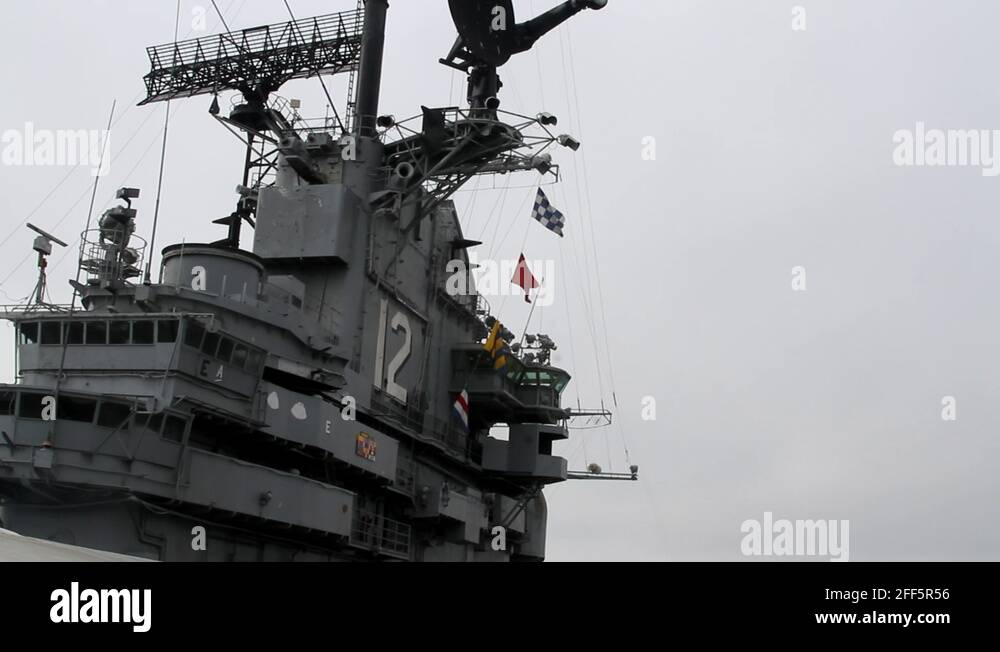 Rotating turret on a battleShip Stock Video Footage - Alamy