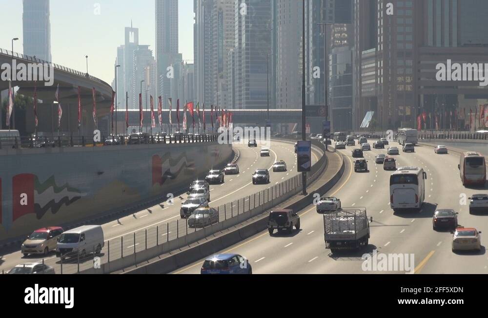 Trade center roundabout dubai Stock Videos & Footage - HD and 4K Video ...