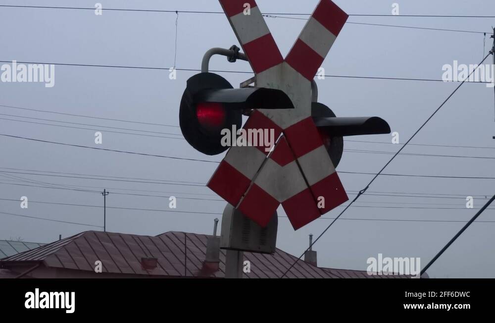 Train crossing signal lights Stock Videos & Footage - HD and 4K Video ...