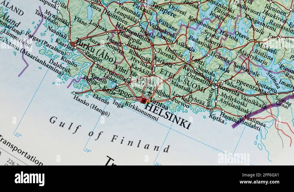 Helsinki map Stock Videos & Footage - HD and 4K Video Clips - Alamy