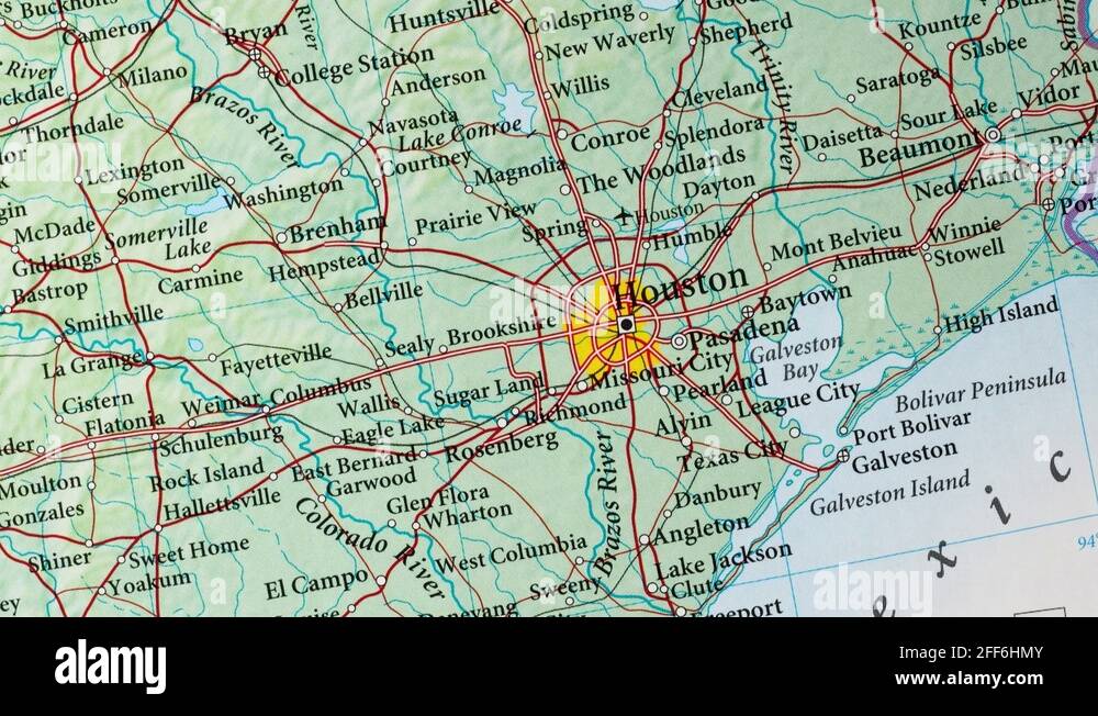 Houston street map Stock Videos & Footage - HD and 4K Video Clips - Alamy