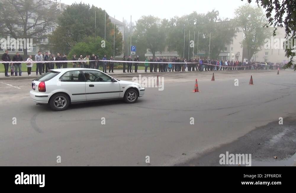 Car slalom Stock Videos & Footage - HD and 4K Video Clips - Alamy