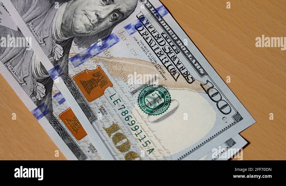 Counterfeit hundred dollar bills Stock Videos & Footage - HD and 4K ...