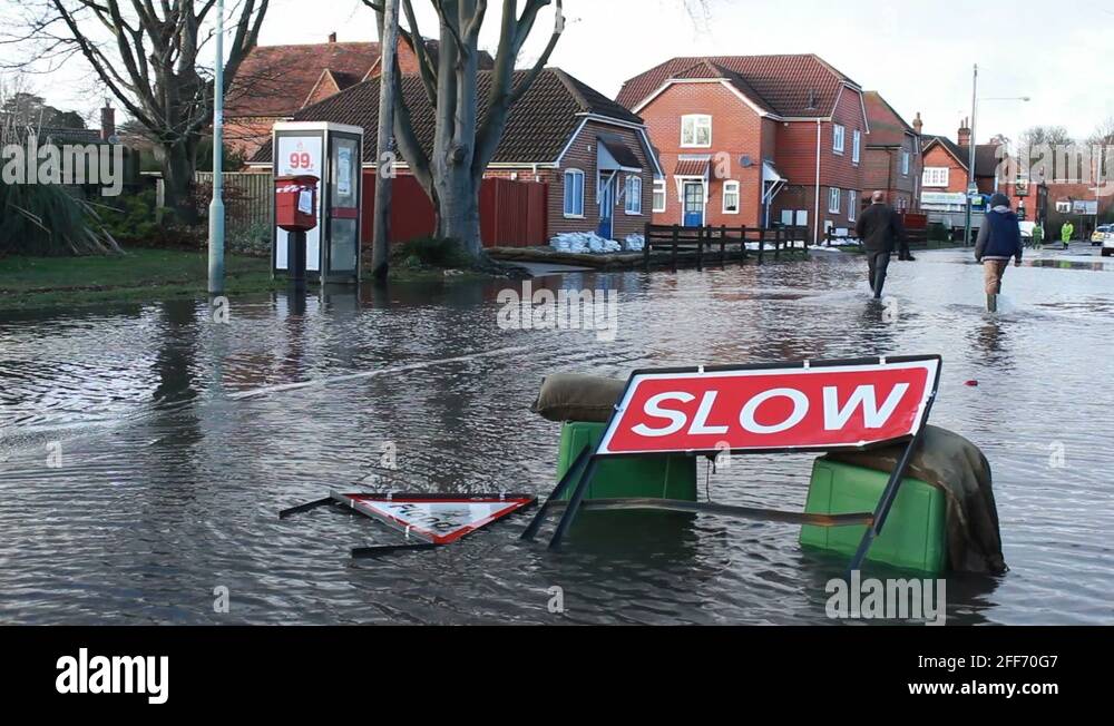 Severe flood warning sign Stock Videos & Footage - HD and 4K Video ...