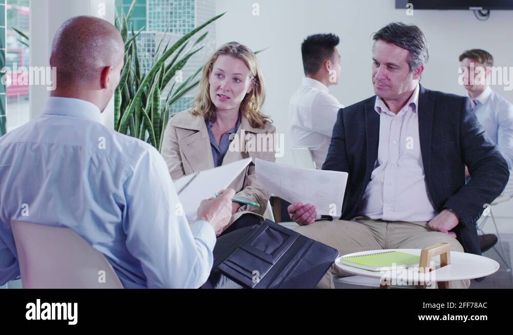 Bank manager loan meeting Stock Videos & Footage - HD and 4K Video ...