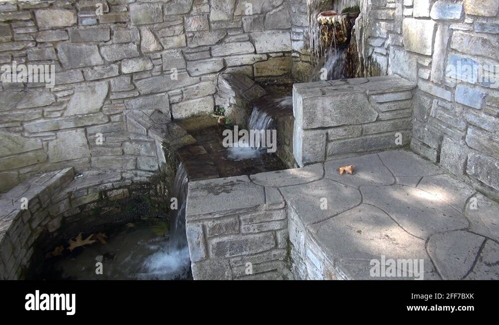 Water jet with clear spring water as drinking water Stock Videos ...