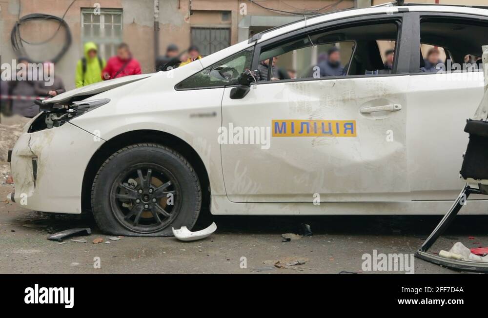 Destroyed police car Stock Videos & Footage - HD and 4K Video Clips - Alamy