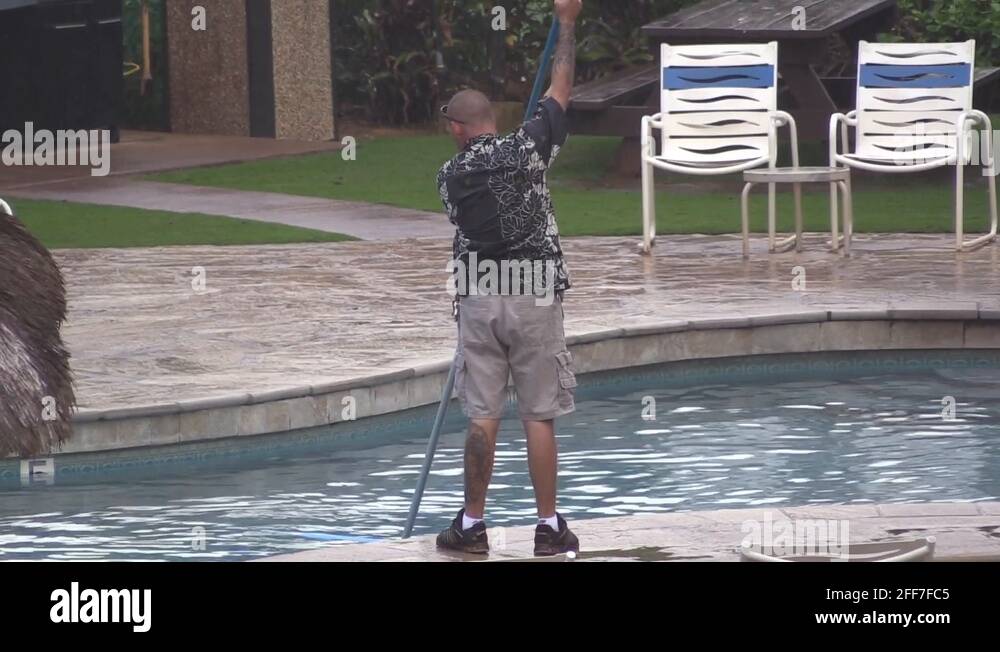 Pool maintenance man Stock Videos & Footage - HD and 4K Video Clips - Alamy