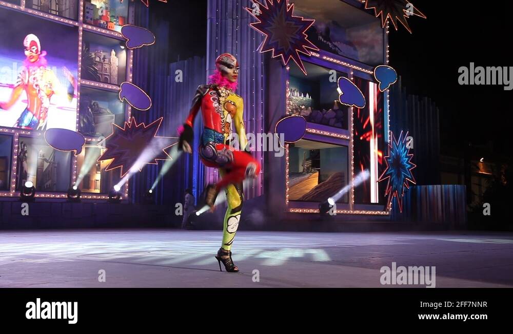 Body painting competition Stock Videos & Footage - HD and 4K Video ...