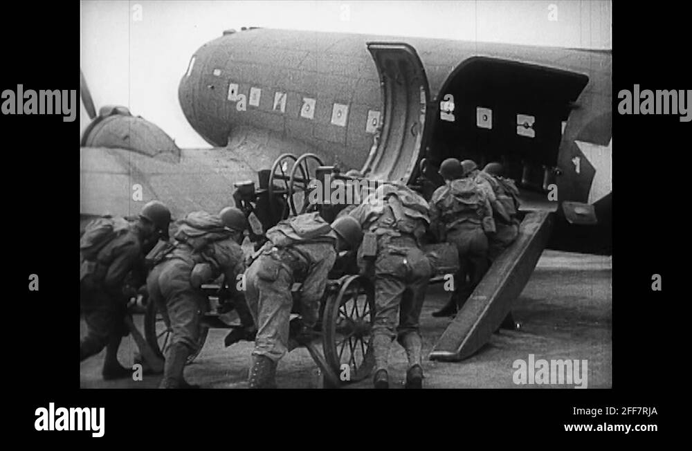 Us airborne ww2 Stock Videos & Footage - HD and 4K Video Clips - Alamy