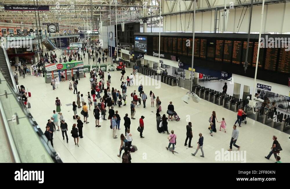 Waterloo rail station Stock Videos & Footage - HD and 4K Video Clips ...