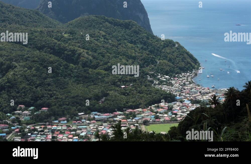 Soufriere town and st lucia Stock Videos & Footage - HD and 4K Video ...