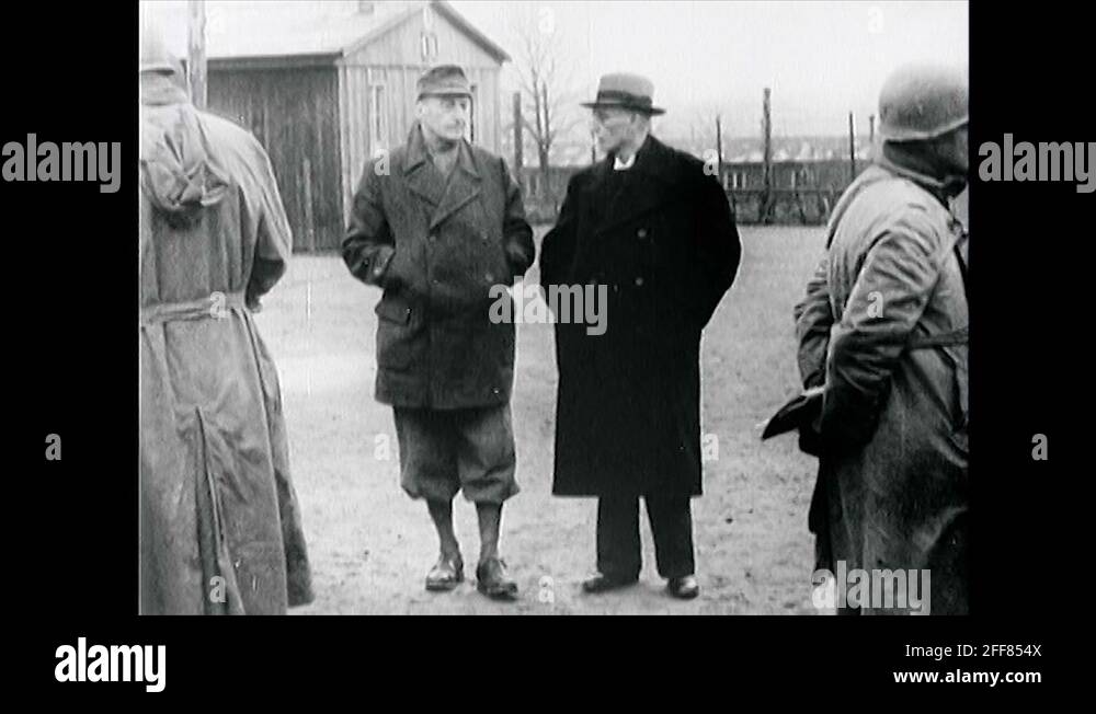 WW2 - German Labor Camp - German Locals Visit 09 - US Soldiers, Dead ...