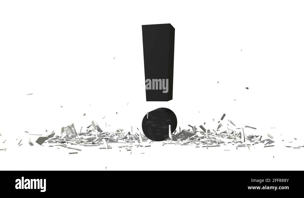 Black exclamation mark Stock Videos & Footage - HD and 4K Video Clips ...