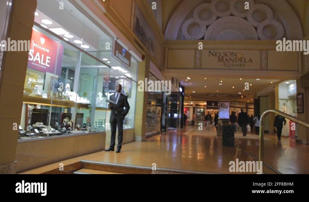 Nelson mandela square sandton city Stock Videos & Footage - HD and 4K ...