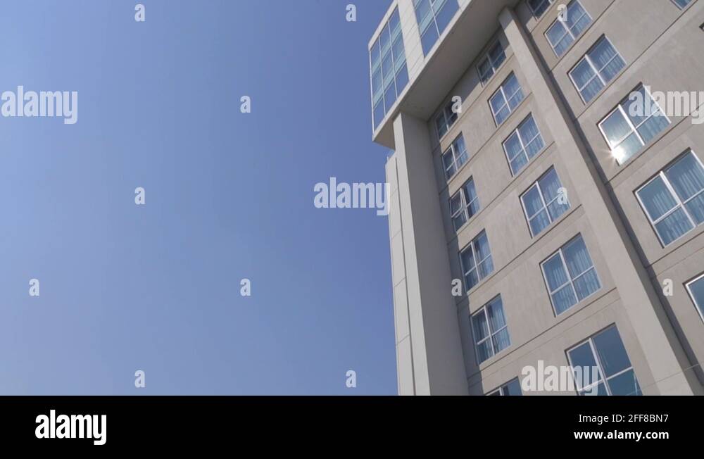 Radisson blue hotel pool deck than pans Stock Video Footage - Alamy