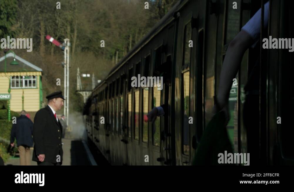 Train guard flag Stock Videos & Footage - HD and 4K Video Clips - Alamy