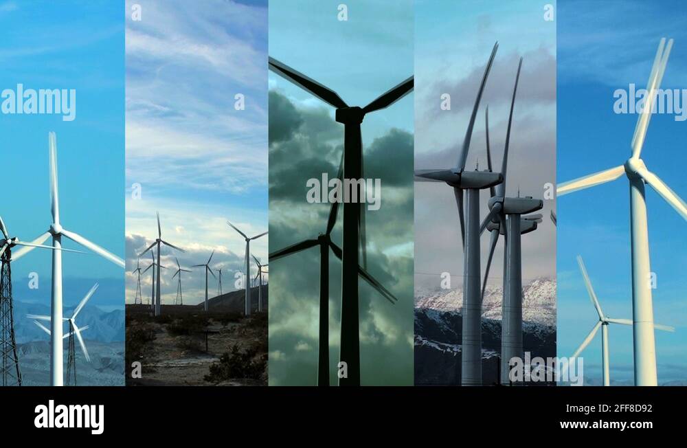 3d alternative blade climate cloud cloudy electric electricity energy ...