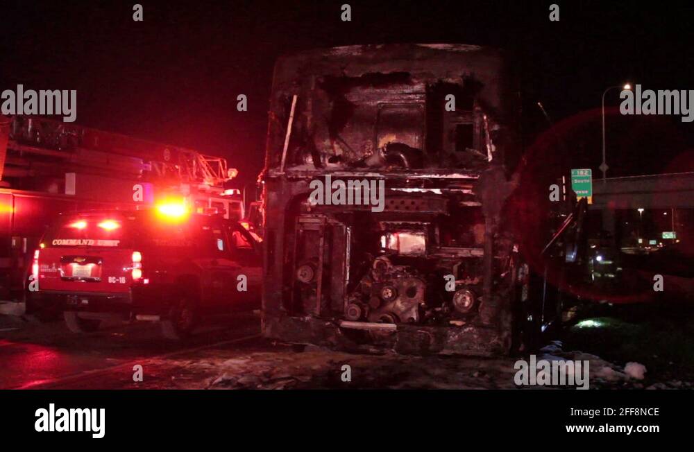Burned out bus Stock Videos & Footage - HD and 4K Video Clips - Alamy
