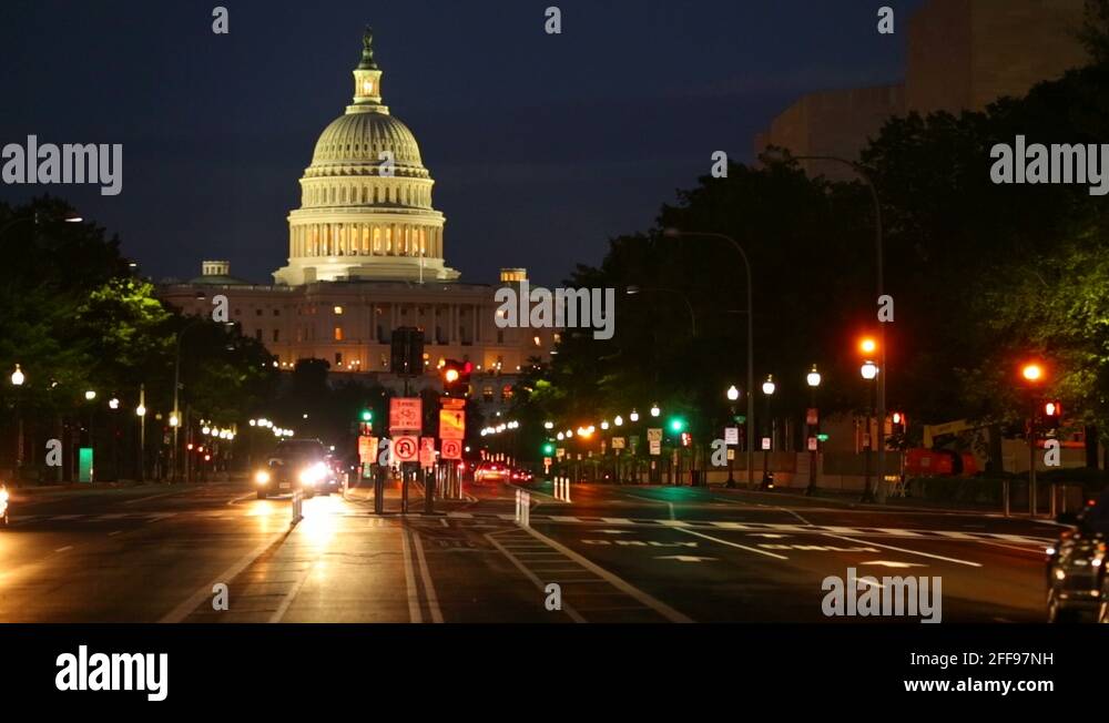 Washington dc capitol night Stock Videos & Footage - HD and 4K Video ...