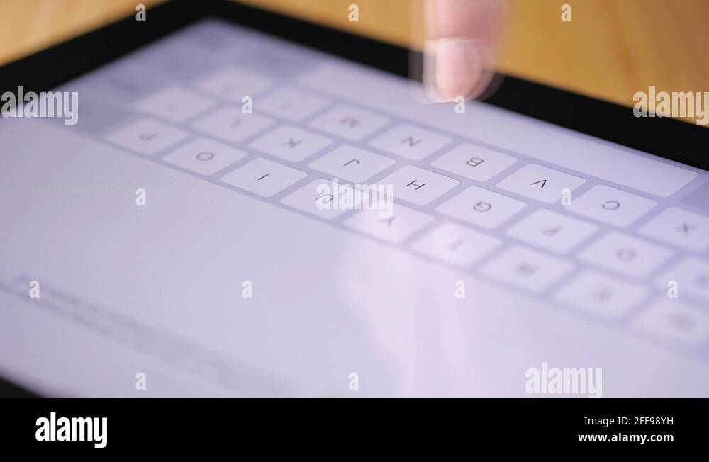 Virtual keyboard tablet screen Stock Videos & Footage - HD and 4K Video ...