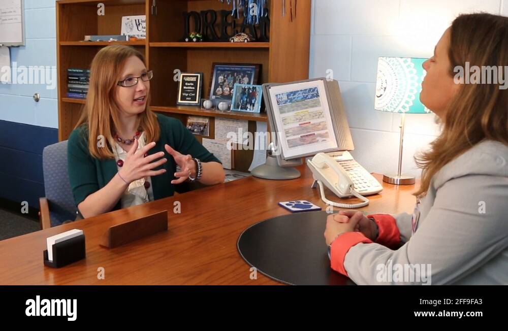 School principal teacher talking Stock Videos & Footage - HD and 4K ...