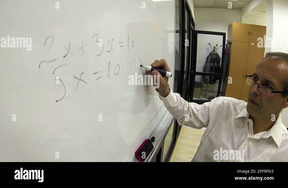 Math teacher Stock Videos & Footage - HD and 4K Video Clips - Alamy
