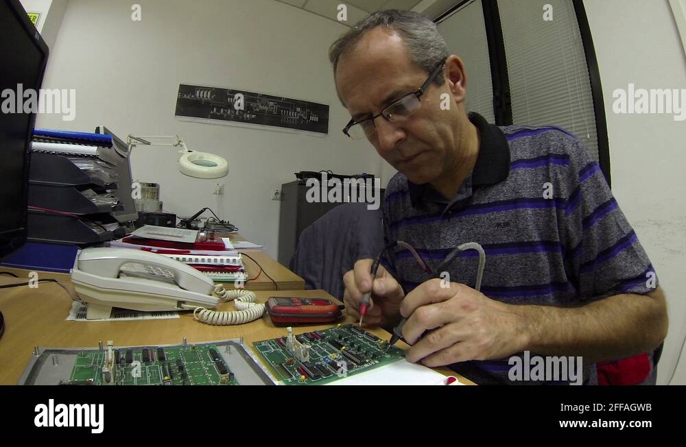 Engineer testing an electrical board Stock Videos & Footage - HD and 4K ...