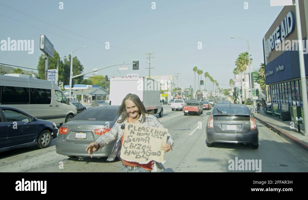 Homelessness in Los Angeles in 4K Stock Video Footage - Alamy