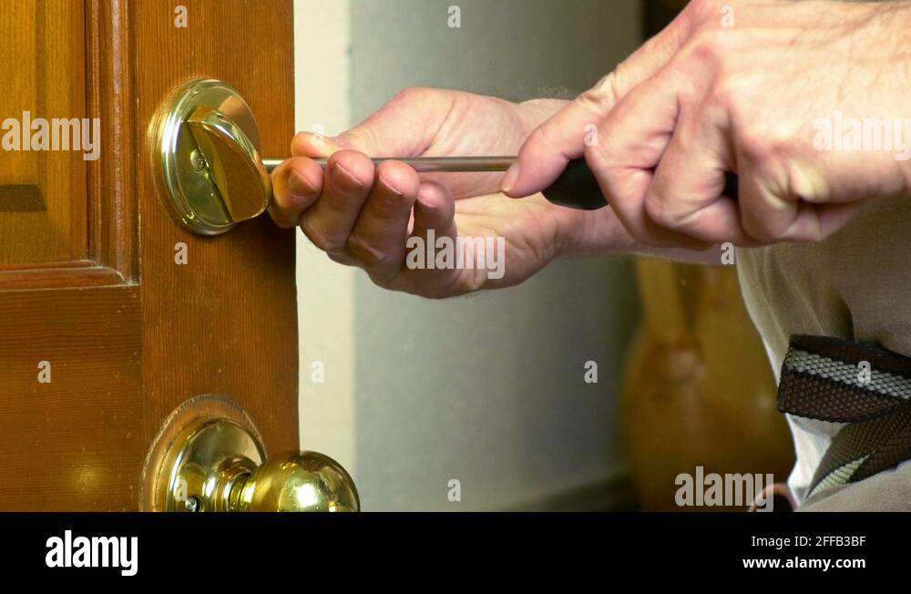 Dead bolt latch Stock Videos & Footage - HD and 4K Video Clips - Alamy