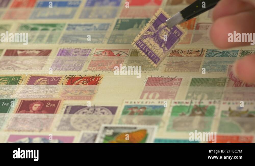 Old school stamps Stock Videos & Footage - HD and 4K Video Clips - Alamy
