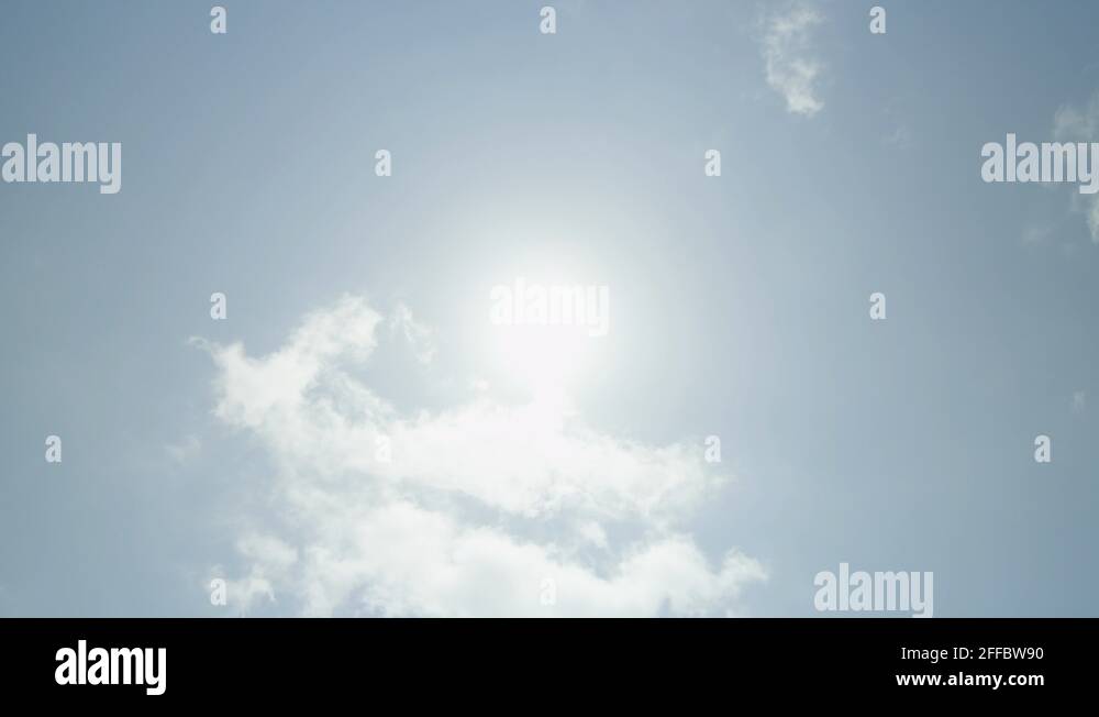 Airplane in the sky with clouds and sun Stock Videos & Footage - HD and ...