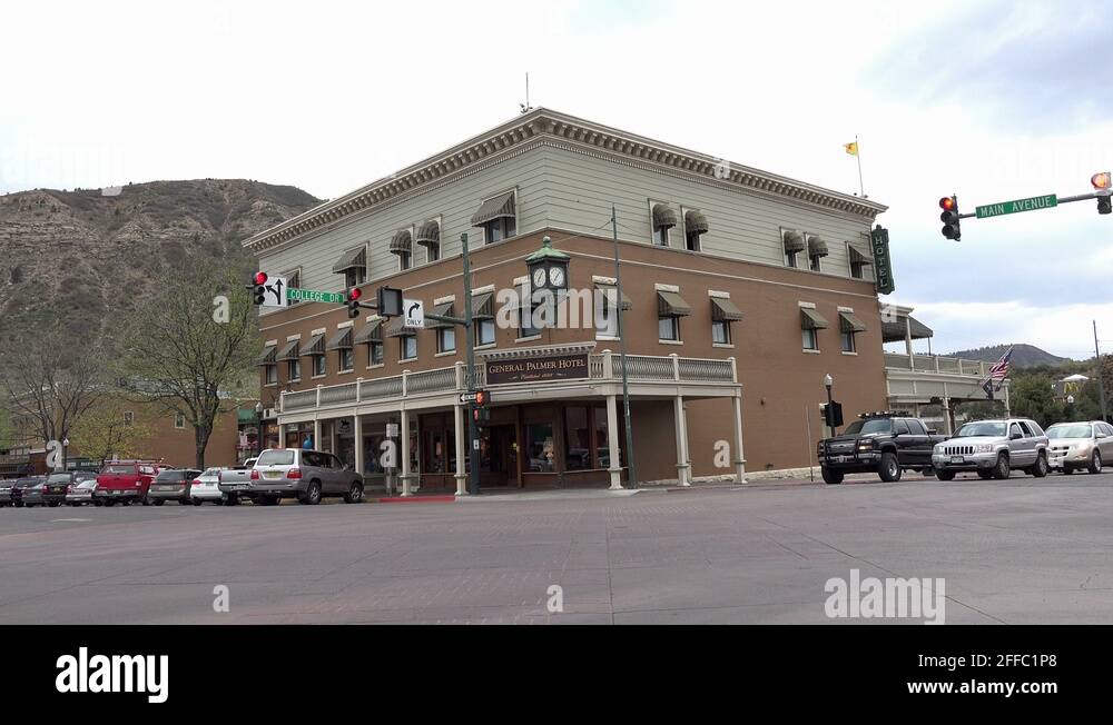 Southwest colorado historic landmark hotel Stock Videos & Footage - HD ...
