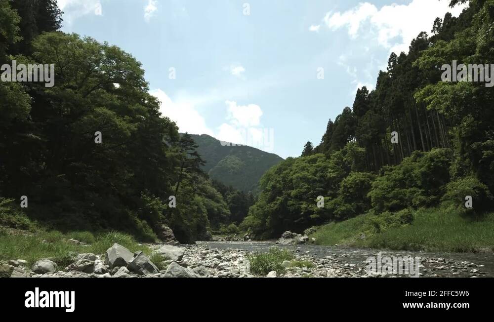 dry riverbed, color graded 4K (3840x2160 Stock Video Footage - Alamy