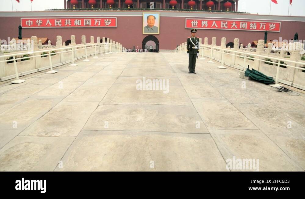 Tiananmen square guard Stock Videos & Footage - HD and 4K Video Clips ...