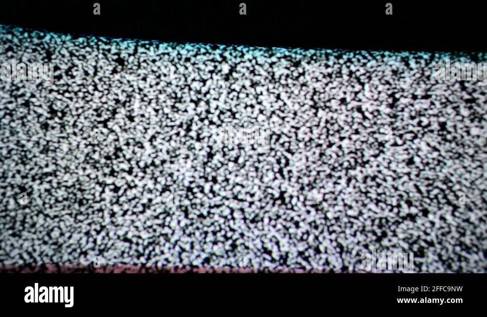 Detuned TV screen. Tv noise as background. 1920x1080, full hd footage ...