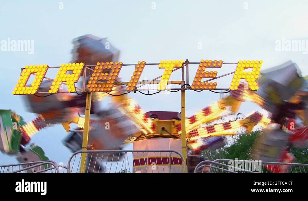 Orbiter ride at night Stock Videos & Footage - HD and 4K Video Clips ...