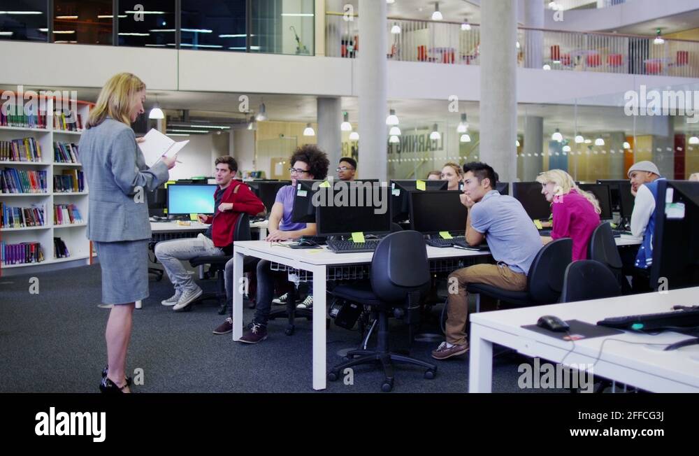 University student modern study area Stock Videos & Footage - HD and 4K ...