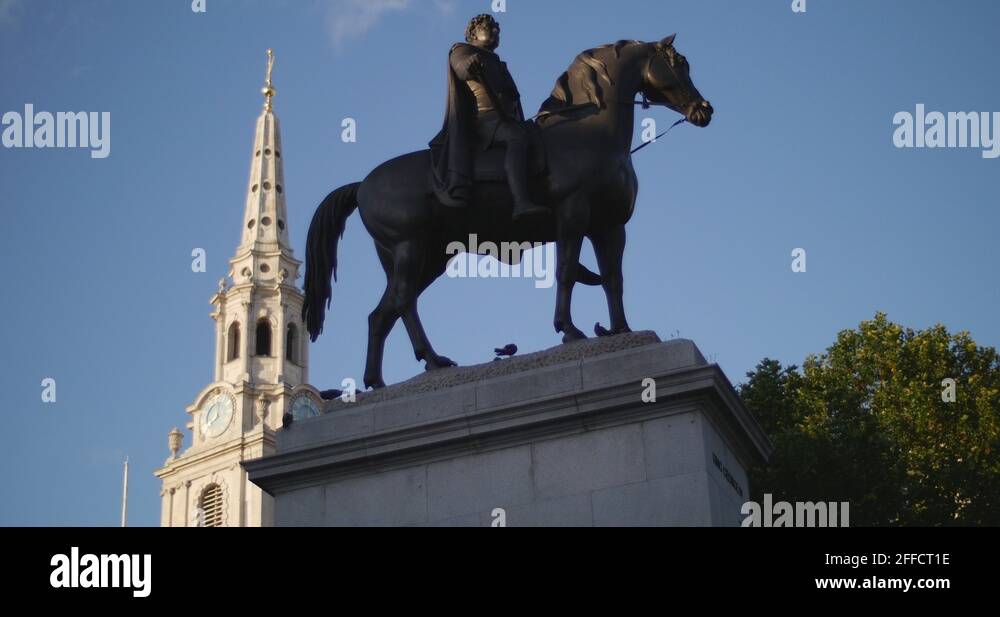 Equestrian statue of george Stock Videos & Footage - HD and 4K Video ...