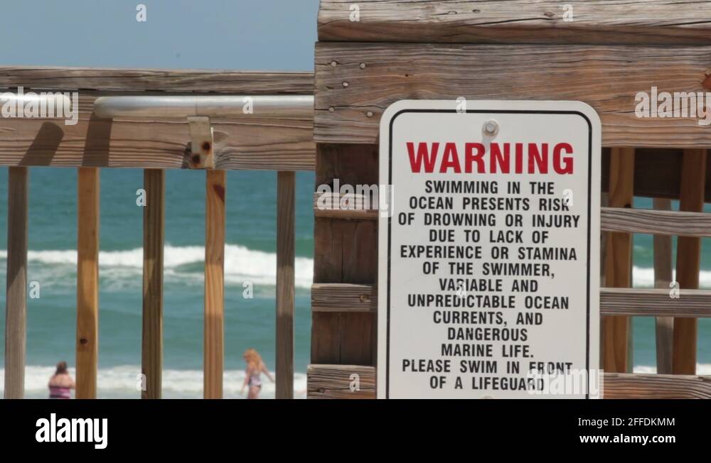 Swimmers warning sign Stock Videos & Footage - HD and 4K Video Clips ...