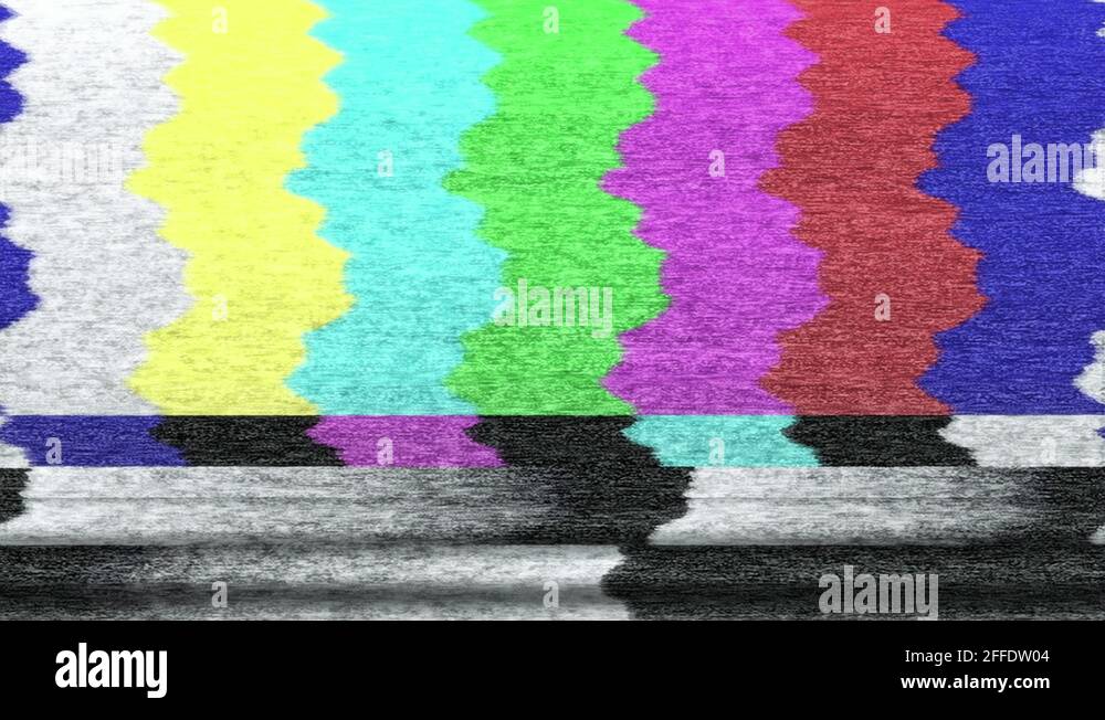 TV Color Bars Video Background 1529 - HD, 4K Stock Video Footage - Alamy