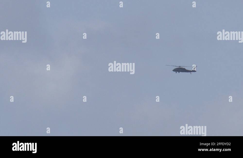 ATF Black Hawk helicopter 7 Stock Video Footage - Alamy