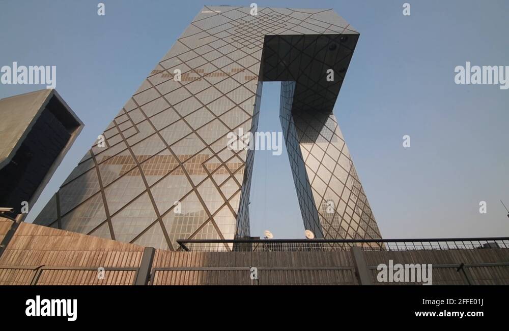 Central television building Stock Videos & Footage - HD and 4K Video ...