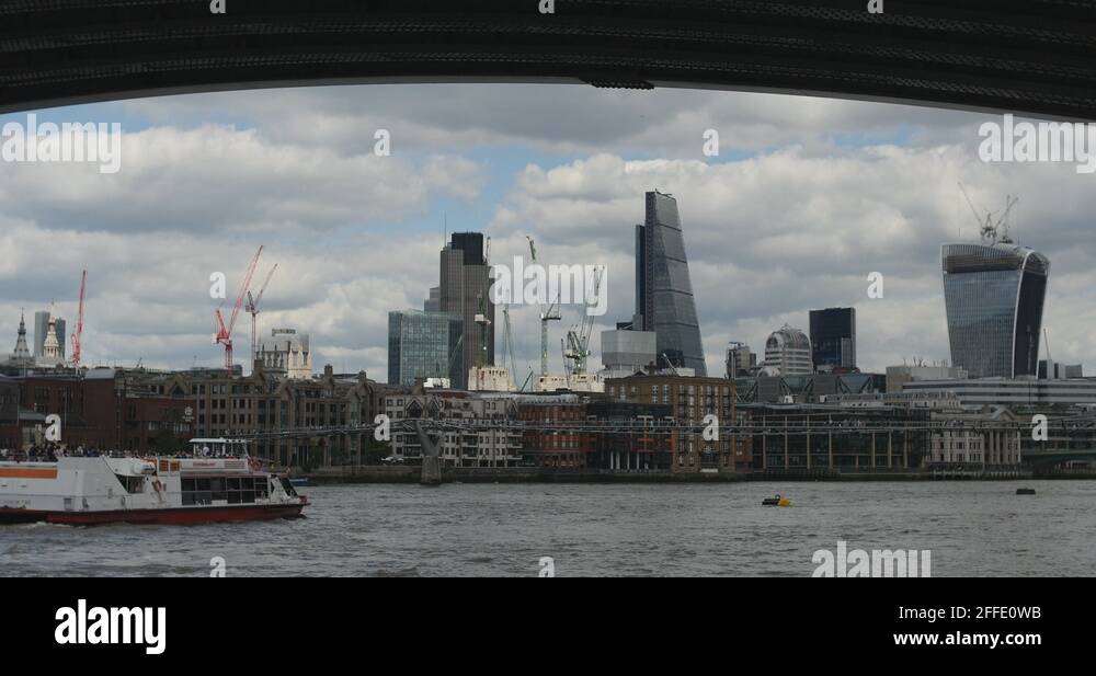 View through arch of bridge Stock Videos & Footage - HD and 4K Video ...