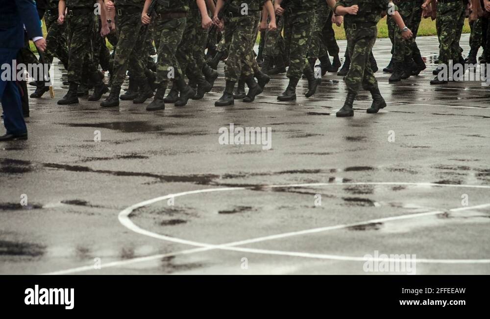 Marching in the rain Stock Videos & Footage - HD and 4K Video Clips - Alamy