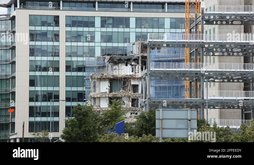 Demolition of an office building Stock Videos & Footage - HD and 4K ...