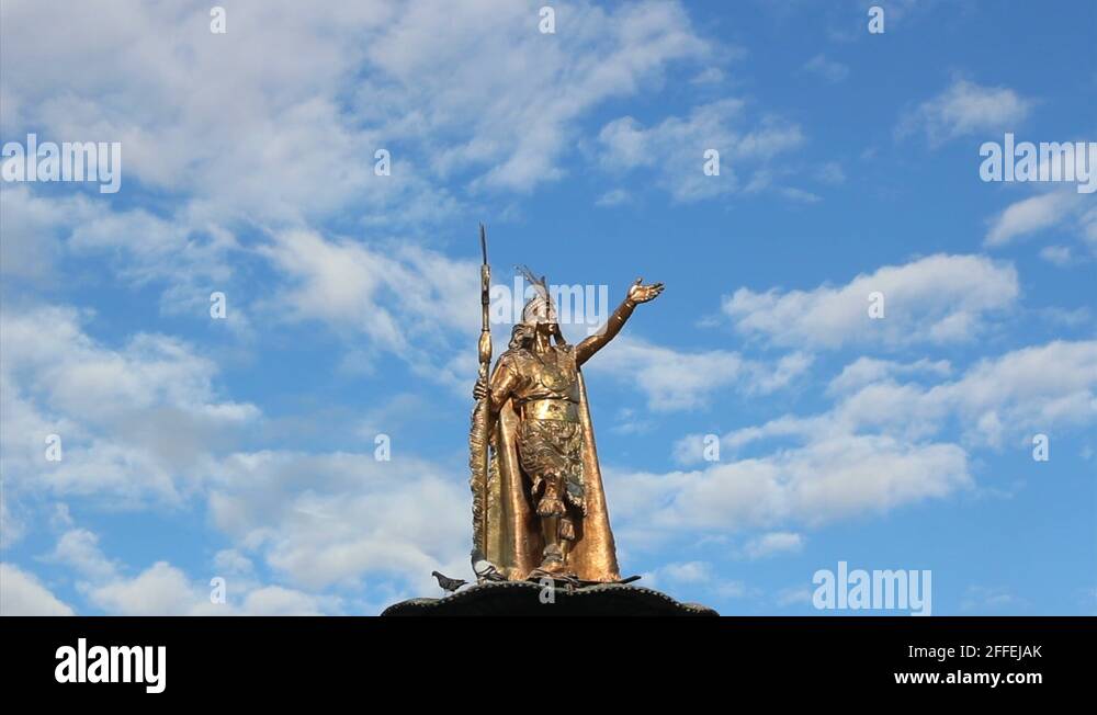 Peru cuzco inca statue Stock Videos & Footage - HD and 4K Video Clips ...