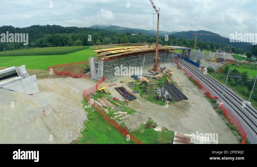 Bridge over railway tracks Stock Videos & Footage - HD and 4K Video ...