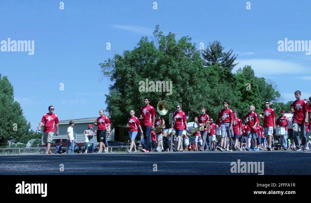Marching band flags high school Stock Videos & Footage - HD and 4K ...